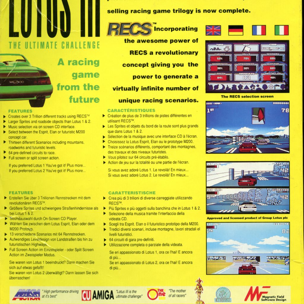 Lotus III: The Ultimate Challenge – The Gremlin Graphics Archive