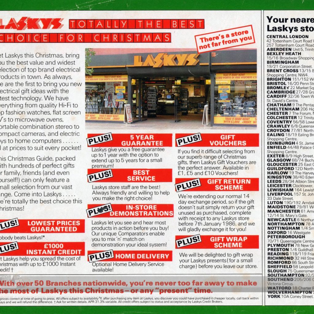 Laskys Catalogue Pages – The Gremlin Graphics Archive