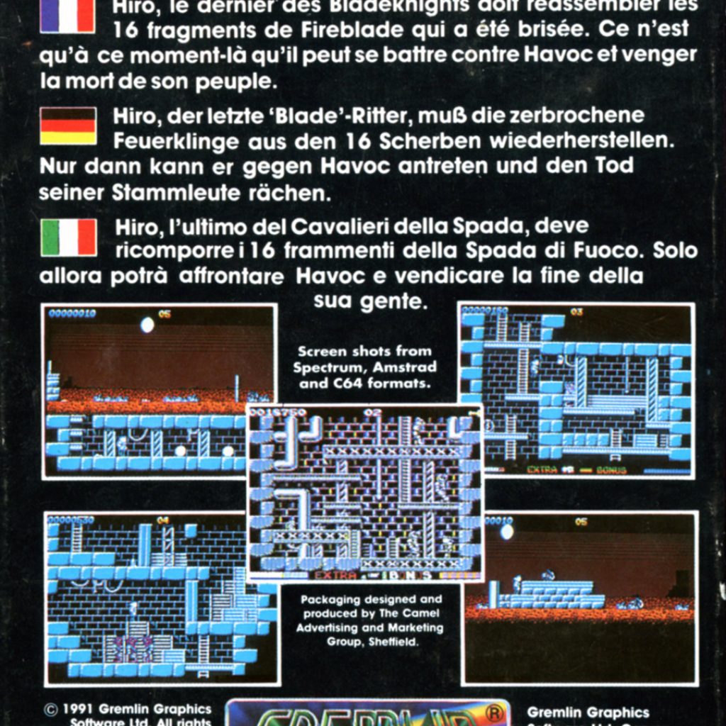 Switchblade (ZX Spectrum) – The Gremlin Graphics Archive